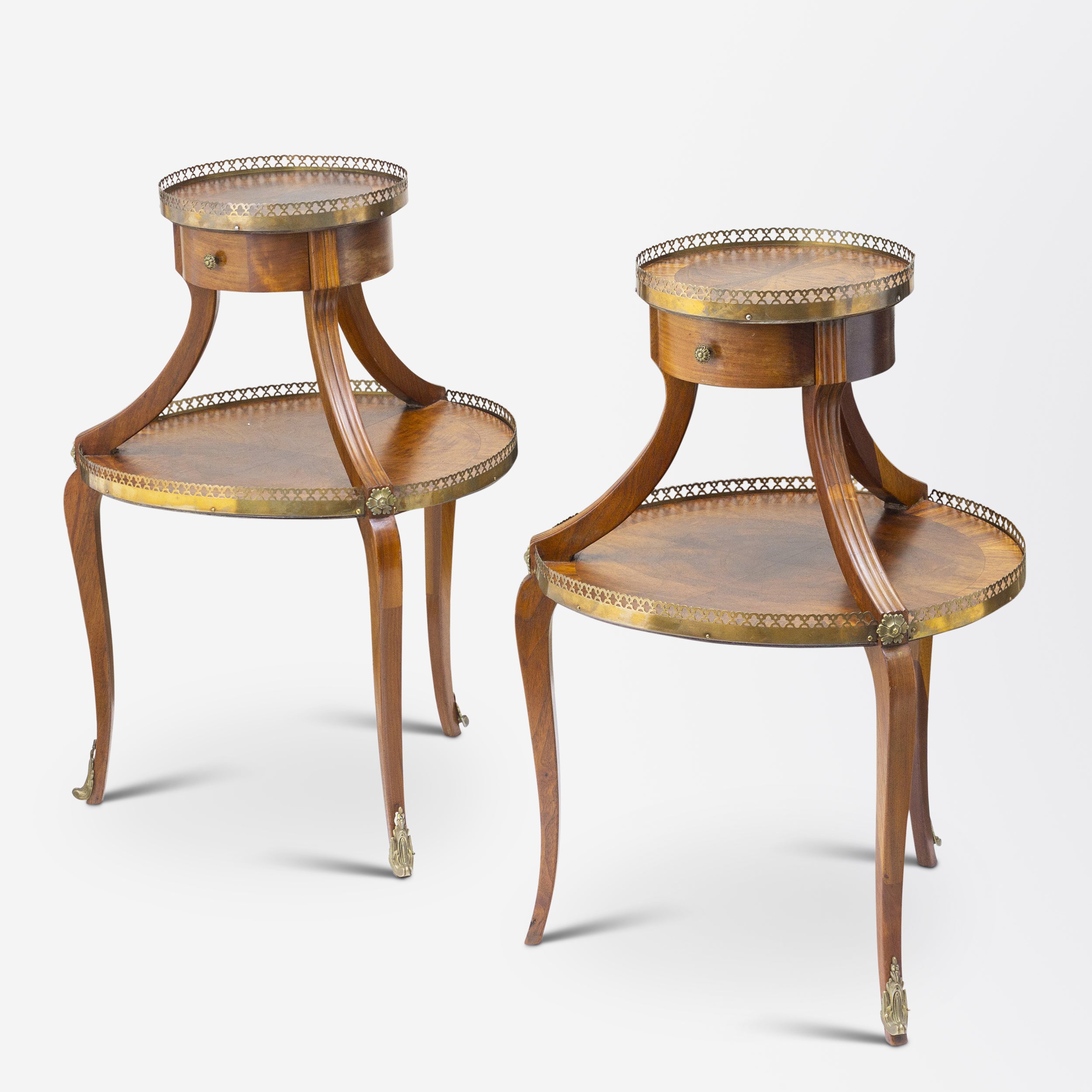 Pair of French Side Tables – The Antique Guild