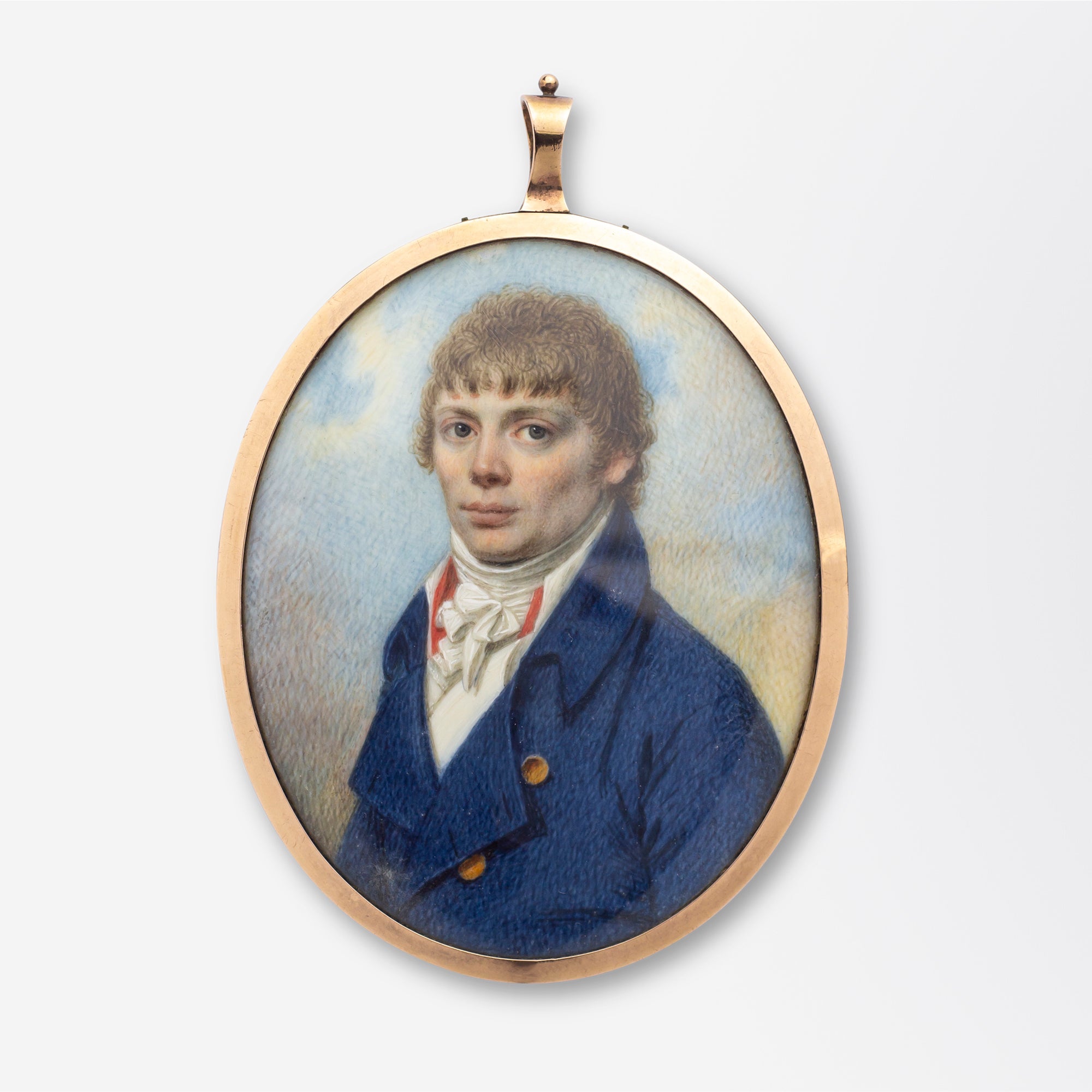 George III Period Miniature on Ivory Possibly of Joseph Frost – The ...
