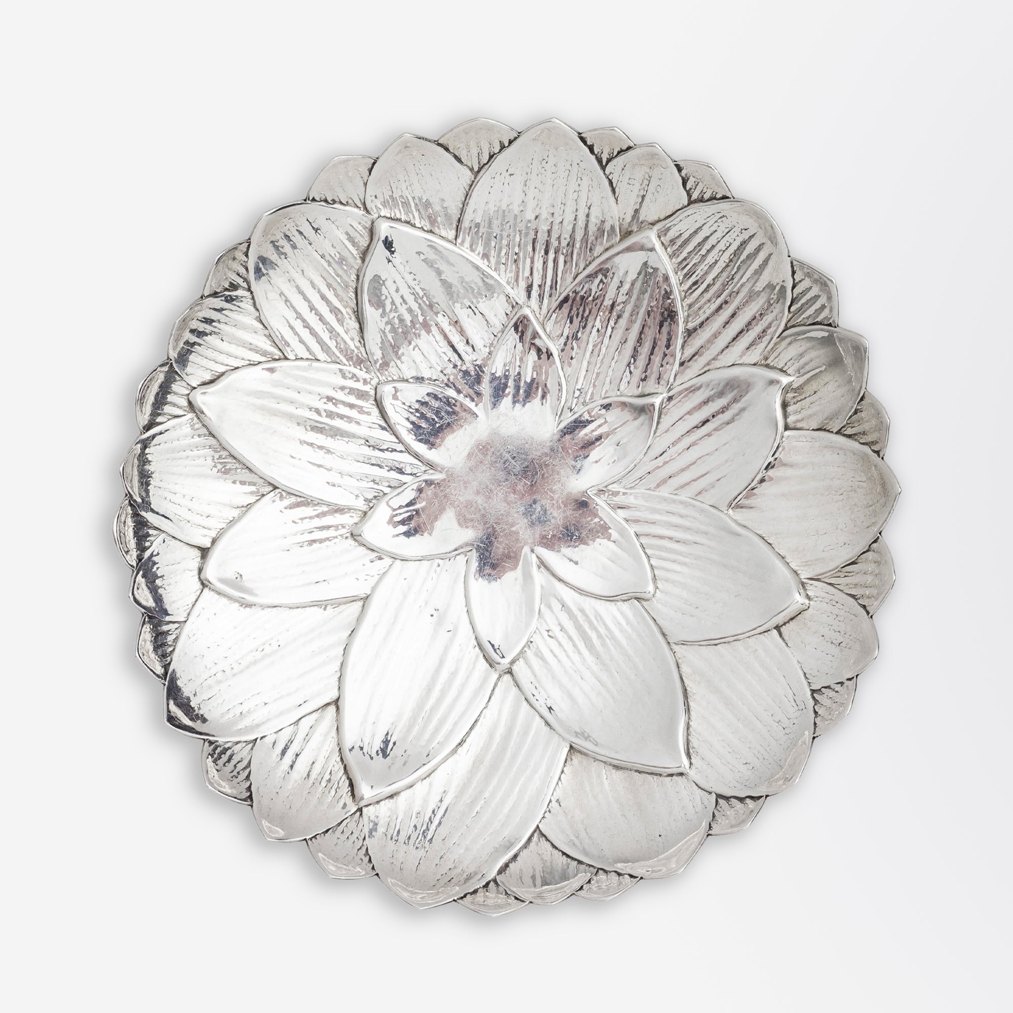 Tiffany & Co. Sterling Silver 'Lotus Blossom' or 'Water Lily' Dish ...